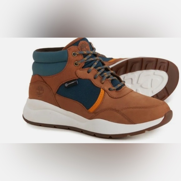 Timberland | Shoes | Timberland Leather Hiking Boots Boroughs Mid Boots ...